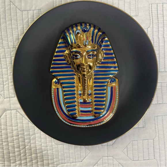 Osiris | Wall Decor | Osiris Porcelain The Golden Mask Of Tutankhamun ...
